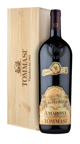 Amarone della Valpolicella Tommasi 2018 MAGNUM Wooden Case