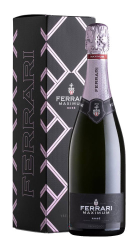 Maximum Rosè Brut Rosé Ferrari 75 cl, con confezione